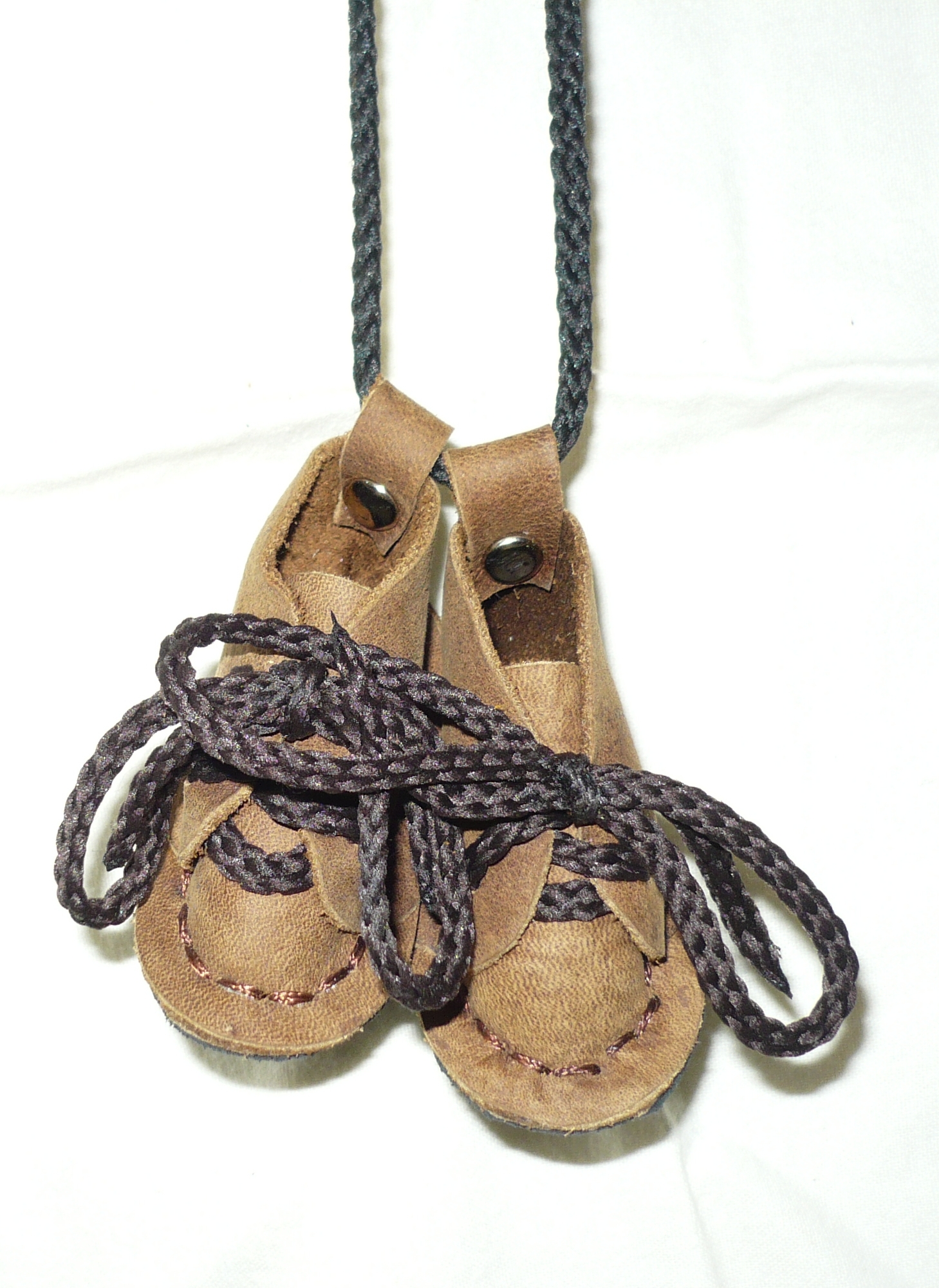 Kar spieëltjie hanger – Vellies